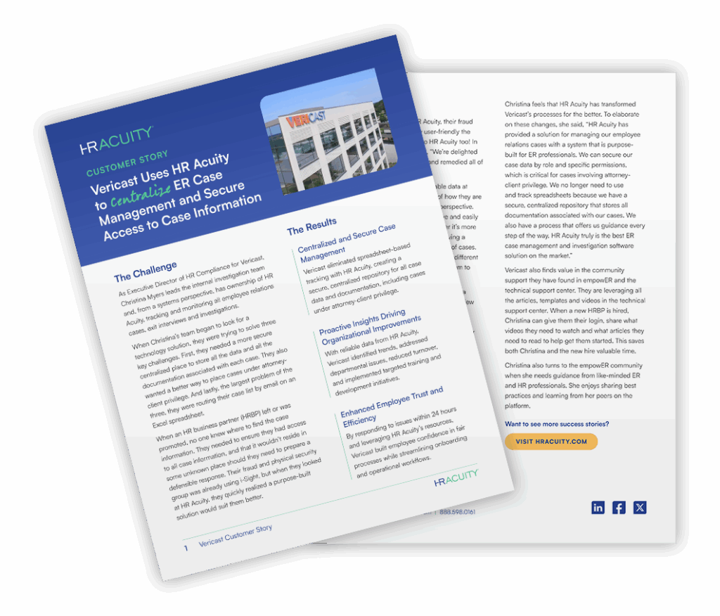 Vericast Customer Story - HR Acuity