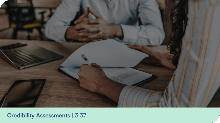 Credibility Assessments - HR Acuity